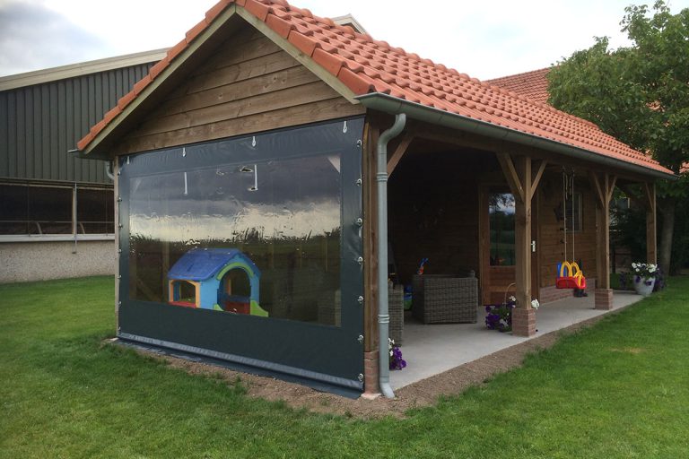 Plastic wand overkapping