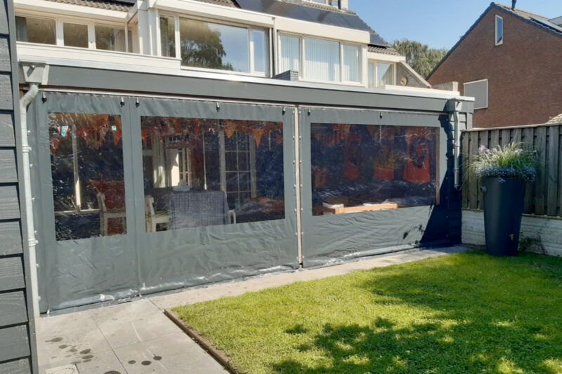 Doek voor overkapping op maat - Balkondoek